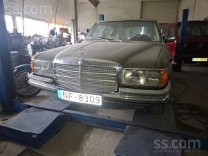 Зеленый Мерседес 280 1977 в Талси, объемом двигателя 2.80 л и пробегом 166 тыс. км за 17800 €, фото 5 на AUTOMOTO.COM.LV