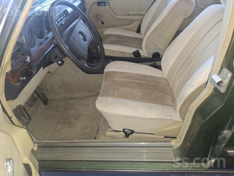 Зеленый Мерседес 280 1977 в Талси, объемом двигателя 2.80 л и пробегом 166 тыс. км за 17800 €, фото 8 на AUTOMOTO.COM.LV