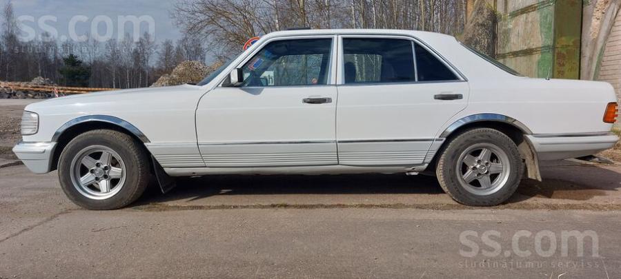 Белый Мерседес 280 1980 в Шяуляй, объемом двигателя 2.60 л и пробегом 302 тыс. км за 3500 €, фото 5 на AUTOMOTO.COM.LV