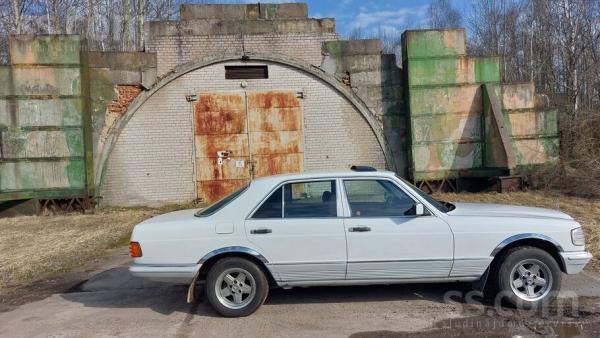 Balts Mercedes-Benz 280 1980 Šauļi, ar dzinēja tilpumu 2.60 L un nobraukumu 302 tūkst. km par 3500 €, foto 6 vietnē AUTOMOTO.COM.LV