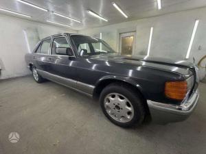 Melns Mercedes-Benz 300 1988 Alīta, ar dzinēja tilpumu 3.00 L un nobraukumu 480 tūkst. km par 3200 €, foto 9 vietnē AUTOMOTO.COM.LV