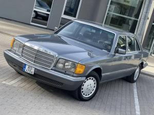 Grey Mercedes-Benz 300 1987 in Jurmala, with an engine capacity of 3.00 L and mileage of 93 thousand km for 14850 €, photo  on AUTOMOTO.COM.LV