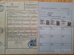 Желтый Мерседес 300 1979 в Рига, объемом двигателя 3.00 л и пробегом 54 тыс. км за 15000 €, фото 21 на AUTOMOTO.COM.LV