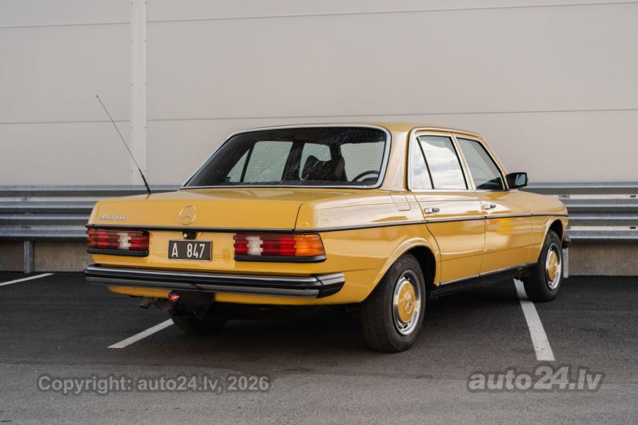 Yellow Mercedes-Benz 300 1980 in Tallinn, with an engine capacity of 3.00 L and mileage of 261 thousand km for 14500 €, photo 6 on AUTOMOTO.COM.LV