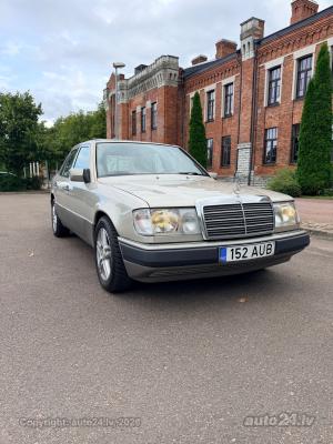 Dzeltens Mercedes-Benz 300 1993 Tallina, ar dzinēja tilpumu 3.00 L un nobraukumu 255 tūkst. km par 9500 €, foto  vietnē AUTOMOTO.COM.LV