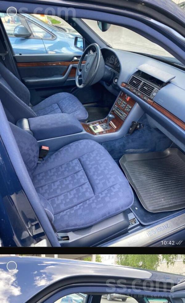 Zils Mercedes-Benz 320 1995 Rīga, ar dzinēja tilpumu 3.20 L un nobraukumu 316 tūkst. km par 8900 €, foto 2 vietnē AUTOMOTO.COM.LV