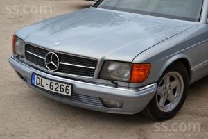 Blue Mercedes-Benz 380 1983 in Riga, with an engine capacity of 3.80 L and mileage of 261 thousand km for 14200 €, photo  on AUTOMOTO.COM.LV