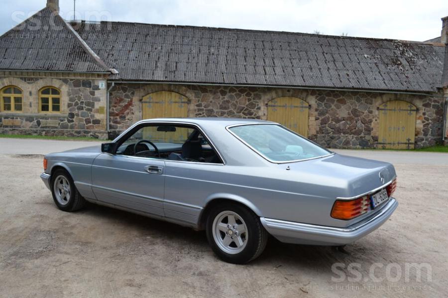 Zils Mercedes-Benz 380 1983 Rīga, ar dzinēja tilpumu 3.80 L un nobraukumu 261 tūkst. km par 14200 €, foto 12 vietnē AUTOMOTO.COM.LV