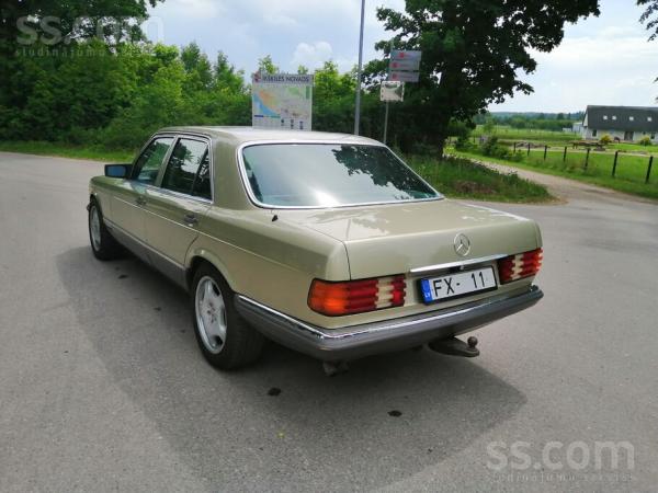 Зеленый Мерседес 380 1983 в Огре, объемом двигателя 3.80 л и пробегом 268 тыс. км за 7000 €, фото 3 на AUTOMOTO.COM.LV