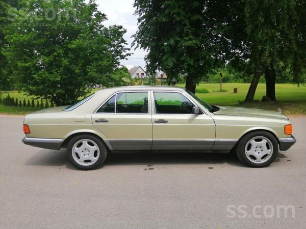 Зеленый Мерседес 380 1983 в Огре, объемом двигателя 3.80 л и пробегом 268 тыс. км за 7000 €, фото 5 на AUTOMOTO.COM.LV