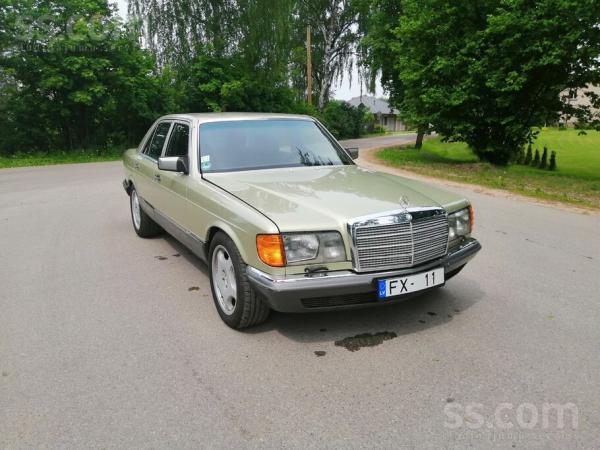 Зеленый Мерседес 380 1983 в Огре, объемом двигателя 3.80 л и пробегом 268 тыс. км за 7000 €, фото 6 на AUTOMOTO.COM.LV