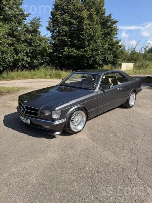 Серый Мерседес 380 1982 в Лиепая, объемом двигателя 5.00 л и пробегом 230 тыс. км за 16600 €, фото  на AUTOMOTO.COM.LV
