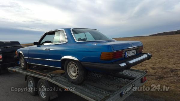 Blue Mercedes-Benz 450 1975 in Parnu, with an engine capacity of 4.50 L and mileage of 284 thousand km for 3550 €, photo 6 on AUTOMOTO.COM.LV