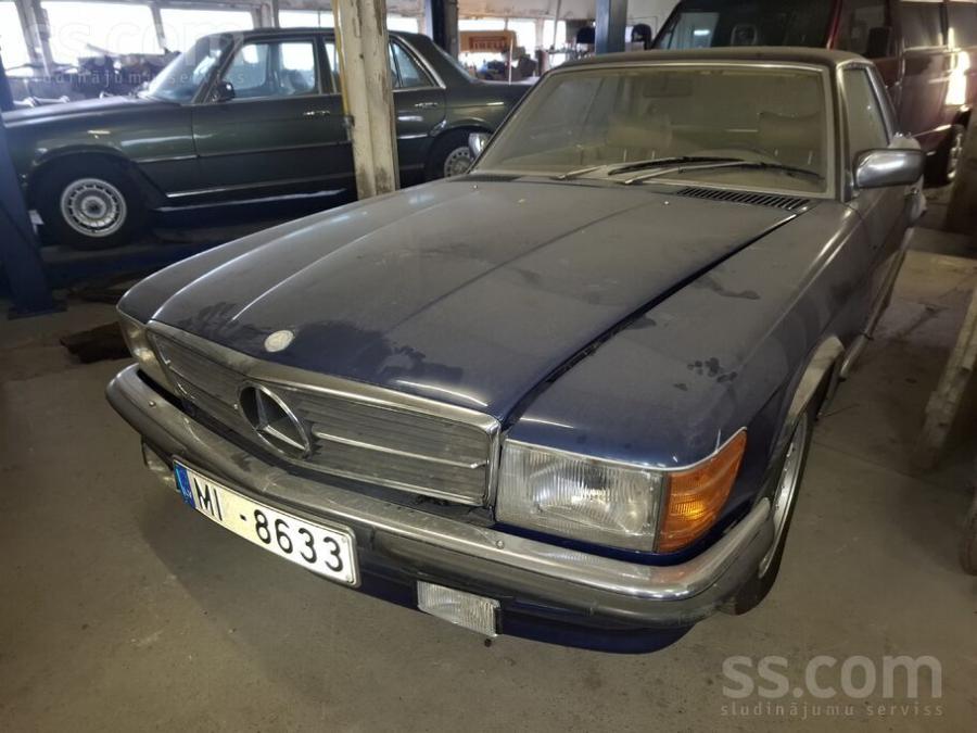 Zils Mercedes-Benz 450 1979 Talsi, ar dzinēja tilpumu 4.50 L un nobraukumu 159 tūkst. km par 25000 €, foto 1 vietnē AUTOMOTO.COM.LV