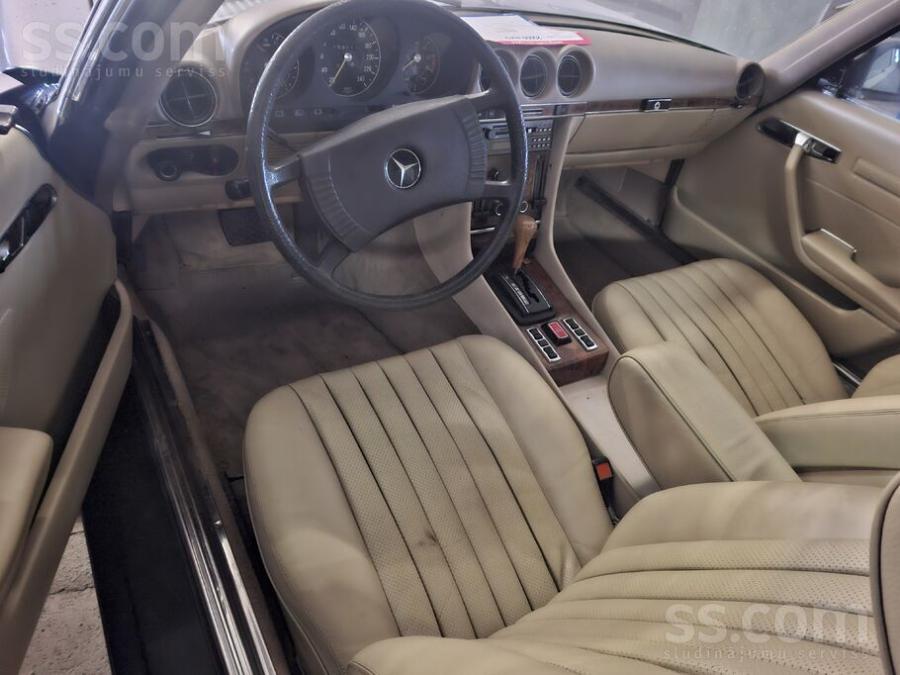 Zils Mercedes-Benz 450 1979 Talsi, ar dzinēja tilpumu 4.50 L un nobraukumu 159 tūkst. km par 25000 €, foto 9 vietnē AUTOMOTO.COM.LV