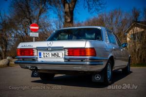 Grey Mercedes-Benz 450 1974 in Tallinn, with an engine capacity of 4.50 L and mileage of 232 thousand km for 13999 €, photo 8 on AUTOMOTO.COM.LV