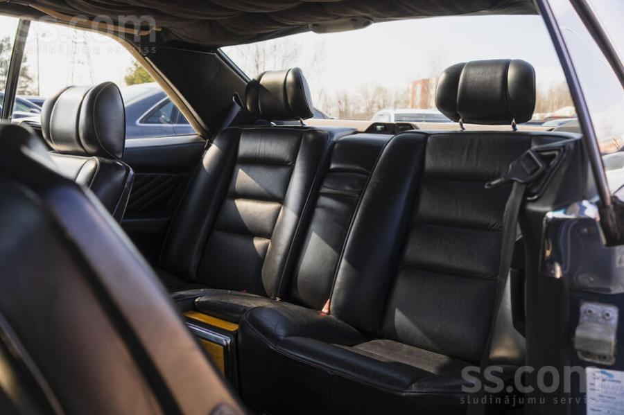 Blue Mercedes-Benz 500 1983 in Riga, with an engine capacity of 5.00 L and mileage of 0 thousand km for 21990 €, photo 21 on AUTOMOTO.COM.LV