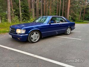 Zils Mercedes-Benz 500 1986 Tallina, ar dzinēja tilpumu 5.00 L un nobraukumu 260 tūkst. km par 18000 €, foto  vietnē AUTOMOTO.COM.LV