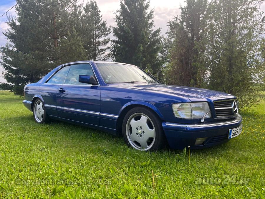 Синий Мерседес 500 1986 в Таллин, объемом двигателя 5.00 л и пробегом 260 тыс. км за 18000 €, фото 7 на AUTOMOTO.COM.LV