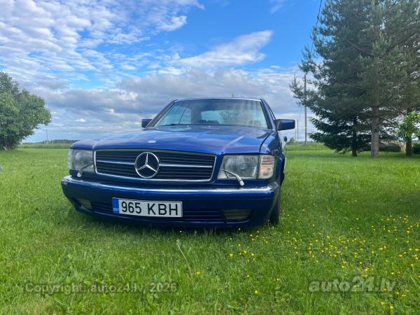Синий Мерседес 500 1986 в Таллин, объемом двигателя 5.00 л и пробегом 260 тыс. км за 18000 €, фото 7 на AUTOMOTO.COM.LV