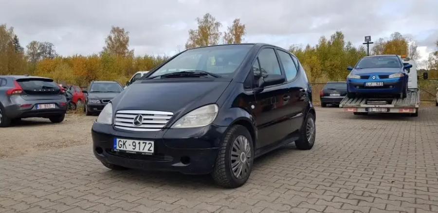 Melns Mercedes-Benz A 140 2000 Valmiera, ar dzinēja tilpumu 1.70 L un nobraukumu 309 tūkst. km par 1150 €, foto 8 vietnē AUTOMOTO.COM.LV