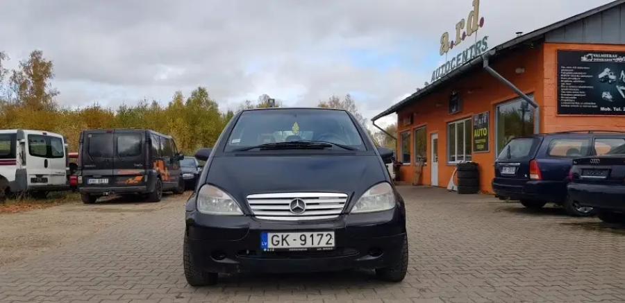 Melns Mercedes-Benz A 140 2000 Valmiera, ar dzinēja tilpumu 1.70 L un nobraukumu 309 tūkst. km par 1150 €, foto 9 vietnē AUTOMOTO.COM.LV