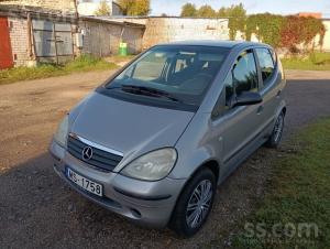 Grey Mercedes-Benz A 140 1999 in Rezekne, with an engine capacity of 1.40 L and mileage of 165 thousand km for 950 €, photo  on AUTOMOTO.COM.LV