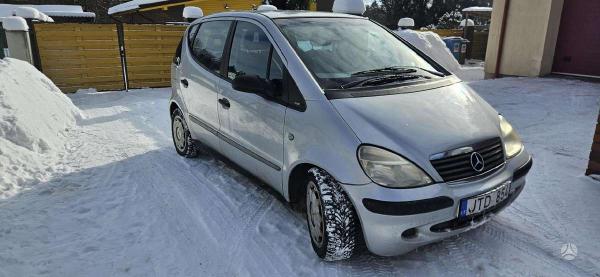 Pelēks Mercedes-Benz A 140 2001 Prienai, ar dzinēja tilpumu 1.40 L un nobraukumu 143 tūkst. km par 980 €, foto 4 vietnē AUTOMOTO.COM.LV