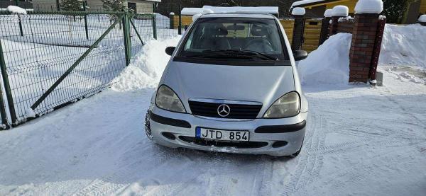 Pelēks Mercedes-Benz A 140 2001 Prienai, ar dzinēja tilpumu 1.40 L un nobraukumu 143 tūkst. km par 980 €, foto 5 vietnē AUTOMOTO.COM.LV