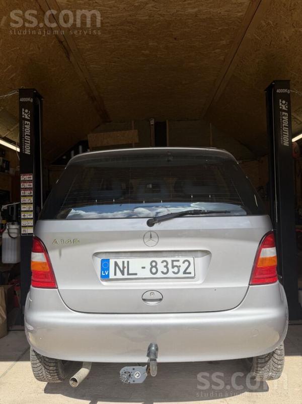 Pelēks Mercedes-Benz A 140 2001 Kuldīga, ar dzinēja tilpumu 1.40 L un nobraukumu 197 tūkst. km par 450 €, foto 3 vietnē AUTOMOTO.COM.LV