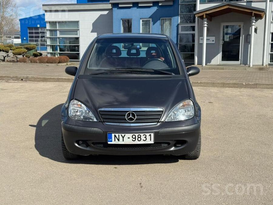 Grey Mercedes-Benz A 140 2003 in Riga, with an engine capacity of 1.40 L and mileage of 0 thousand km for 1499 €, photo 8 on AUTOMOTO.COM.LV