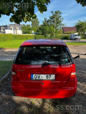 Sarkans Mercedes-Benz A 140 1999 Rīga, ar dzinēja tilpumu 1.40 L un nobraukumu 232 tūkst. km par 650 €, foto 4 vietnē AUTOMOTO.COM.LV