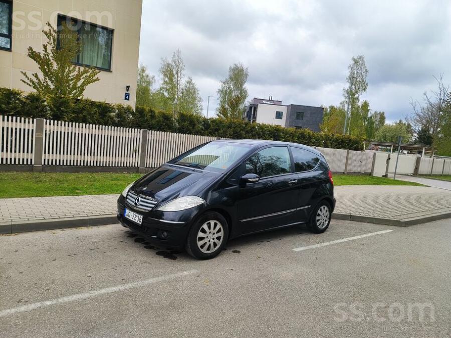 Melns Mercedes-Benz A 150 2006 Rīga, ar dzinēja tilpumu 1.50 L un nobraukumu 200 tūkst. km par 4200 €, foto 2 vietnē AUTOMOTO.COM.LV