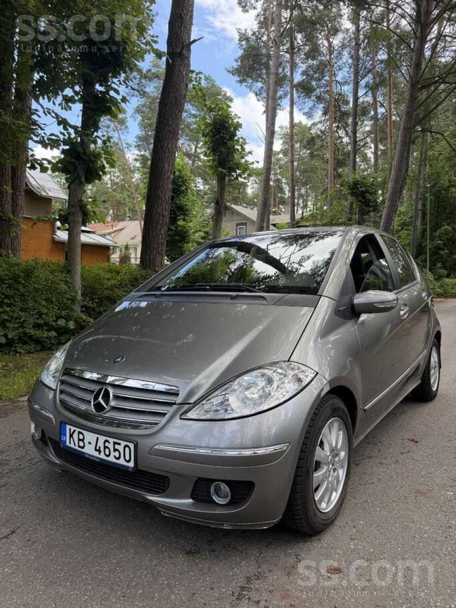 Brown Mercedes-Benz A 150 2005 in Riga, with an engine capacity of 1.50 L and mileage of 184 thousand km for 1149 €, photo 3 on AUTOMOTO.COM.LV