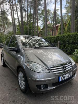 Brown Mercedes-Benz A 150 2005 in Riga, with an engine capacity of 1.50 L and mileage of 184 thousand km for 1149 €, photo 9 on AUTOMOTO.COM.LV