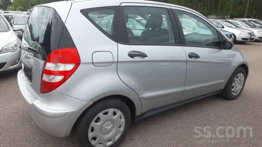 Grey Mercedes-Benz A 150 2004 in Riga, with an engine capacity of 1.50 L and mileage of 163 thousand km for 2900 €, photo 5 on AUTOMOTO.COM.LV