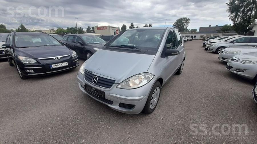 Grey Mercedes-Benz A 150 2004 in Riga, with an engine capacity of 1.50 L and mileage of 163 thousand km for 2900 €, photo 11 on AUTOMOTO.COM.LV