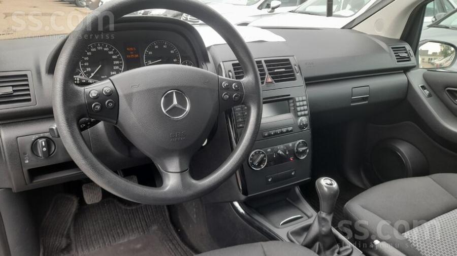 Grey Mercedes-Benz A 150 2004 in Riga, with an engine capacity of 1.50 L and mileage of 163 thousand km for 2900 €, photo 20 on AUTOMOTO.COM.LV