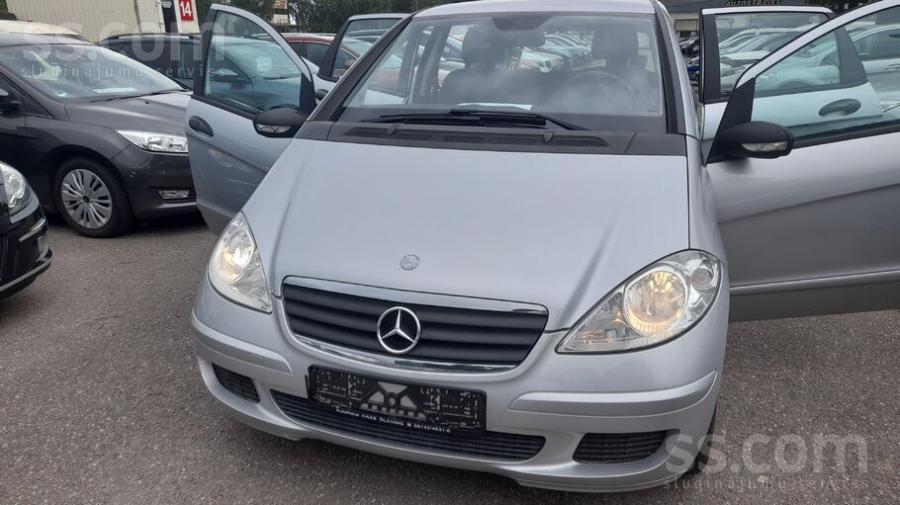 Grey Mercedes-Benz A 150 2004 in Riga, with an engine capacity of 1.50 L and mileage of 163 thousand km for 2900 €, photo 25 on AUTOMOTO.COM.LV