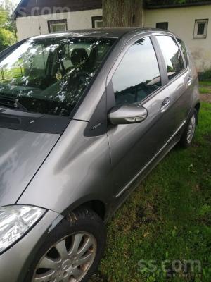 Grey Mercedes-Benz A 150 2005 in Jurmala, with an engine capacity of 1.50 L and mileage of 182 thousand km for 1250 €, photo  on AUTOMOTO.COM.LV