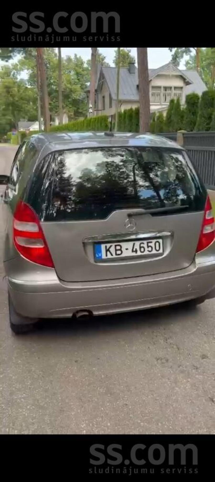 Pelēks Mercedes-Benz A 150 2005 Rīga, ar dzinēja tilpumu 1.50 L un nobraukumu 180 tūkst. km par 600 €, foto 3 vietnē AUTOMOTO.COM.LV