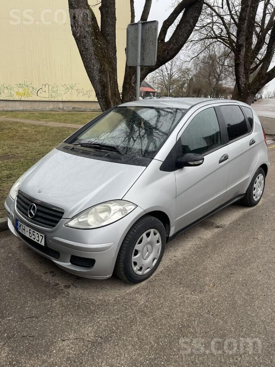 Grey Mercedes-Benz A 150 2005 in Talsi, with an engine capacity of 1.50 L and mileage of 255 thousand km for 950 €, photo 6 on AUTOMOTO.COM.LV