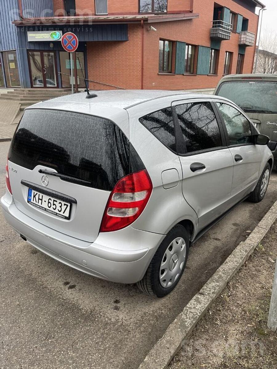 Grey Mercedes-Benz A 150 2005 in Talsi, with an engine capacity of 1.50 L and mileage of 255 thousand km for 950 €, photo 7 on AUTOMOTO.COM.LV