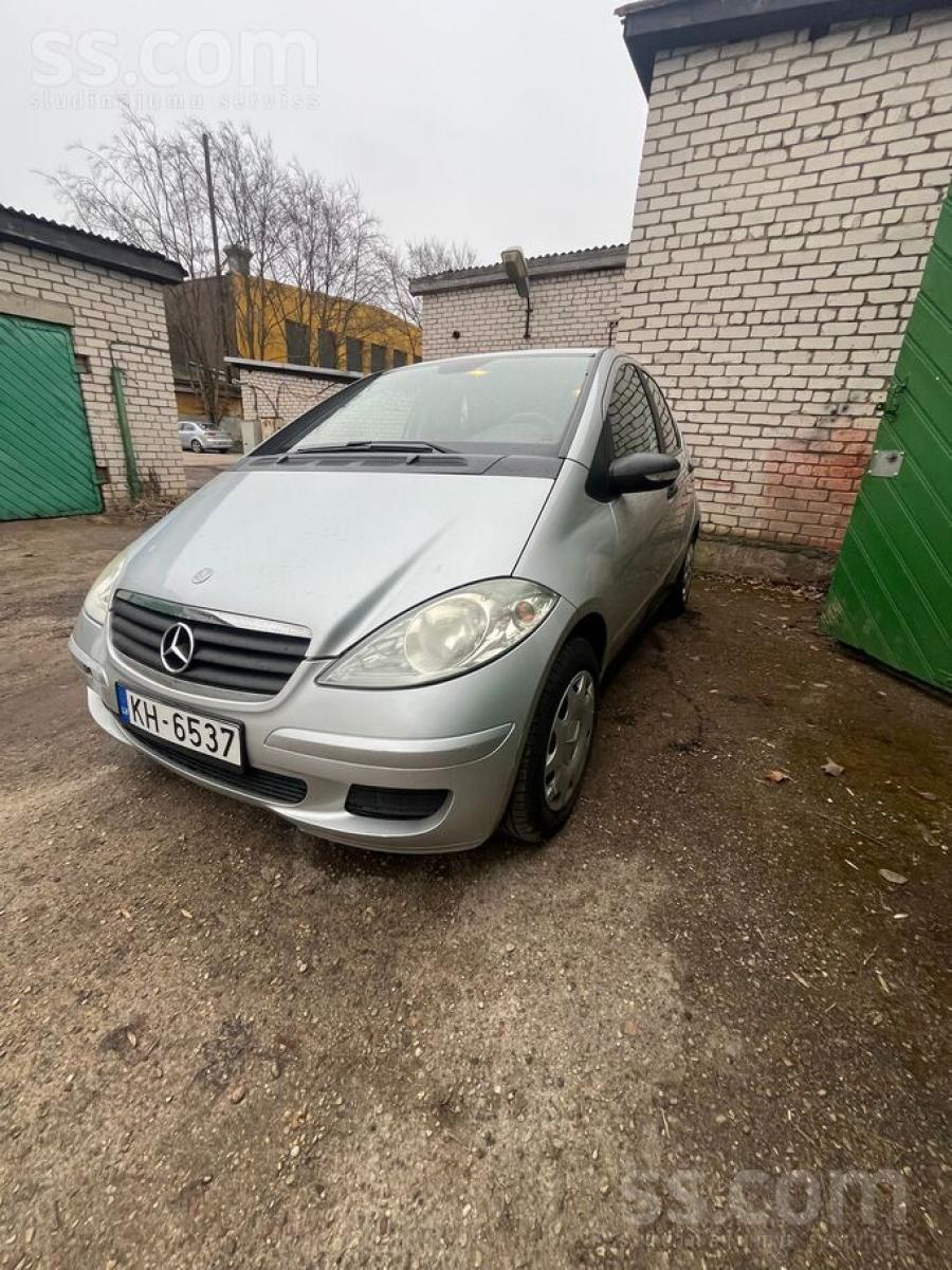 Grey Mercedes-Benz A 150 2005 in Talsi, with an engine capacity of 1.50 L and mileage of 255 thousand km for 950 €, photo 11 on AUTOMOTO.COM.LV