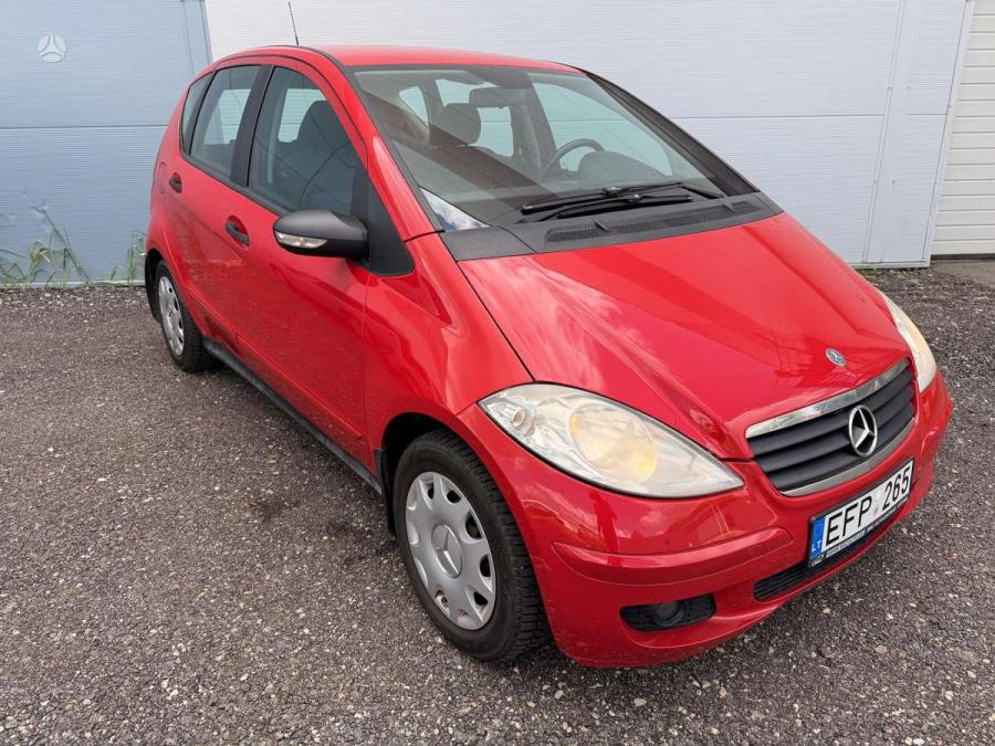 Sarkans Mercedes-Benz A 150 2007 Viļņa, ar dzinēja tilpumu 1.50 L un nobraukumu 270 tūkst. km par 1590 €, foto 3 vietnē AUTOMOTO.COM.LV