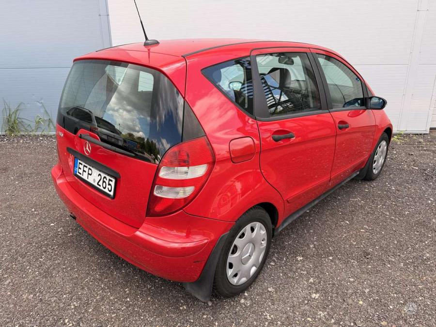 Sarkans Mercedes-Benz A 150 2007 Viļņa, ar dzinēja tilpumu 1.50 L un nobraukumu 270 tūkst. km par 1590 €, foto 5 vietnē AUTOMOTO.COM.LV