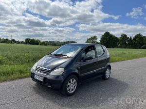 Черный Мерседес А 160 1999 в Талси, объемом двигателя 1.60 л и пробегом 220 тыс. км за 800 €, фото  на AUTOMOTO.COM.LV