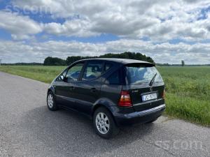 Черный Мерседес А 160 1999 в Талси, объемом двигателя 1.60 л и пробегом 220 тыс. км за 800 €, фото 3 на AUTOMOTO.COM.LV