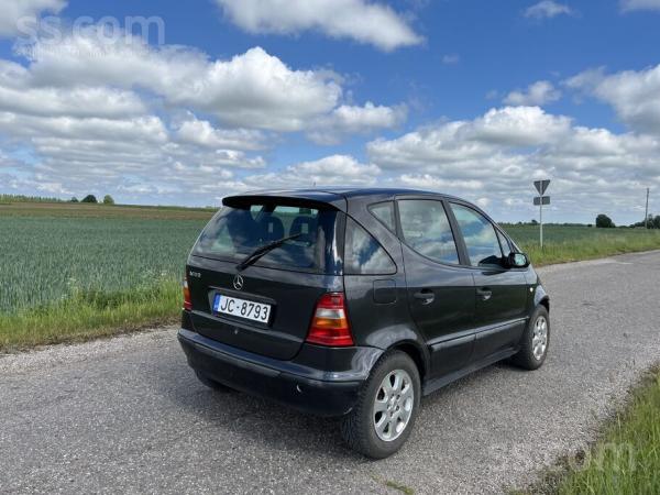 Melns Mercedes-Benz A 160 1999 Talsi, ar dzinēja tilpumu 1.60 L un nobraukumu 220 tūkst. km par 800 €, foto 3 vietnē AUTOMOTO.COM.LV
