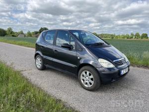 Черный Мерседес А 160 1999 в Талси, объемом двигателя 1.60 л и пробегом 220 тыс. км за 800 €, фото 5 на AUTOMOTO.COM.LV